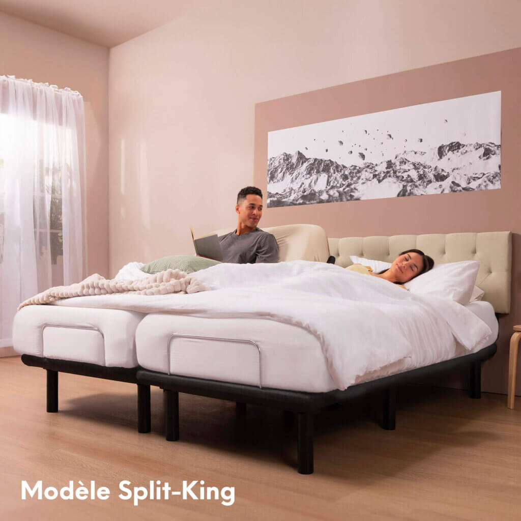 Ensemble lit ajustable + matelas | Douglas