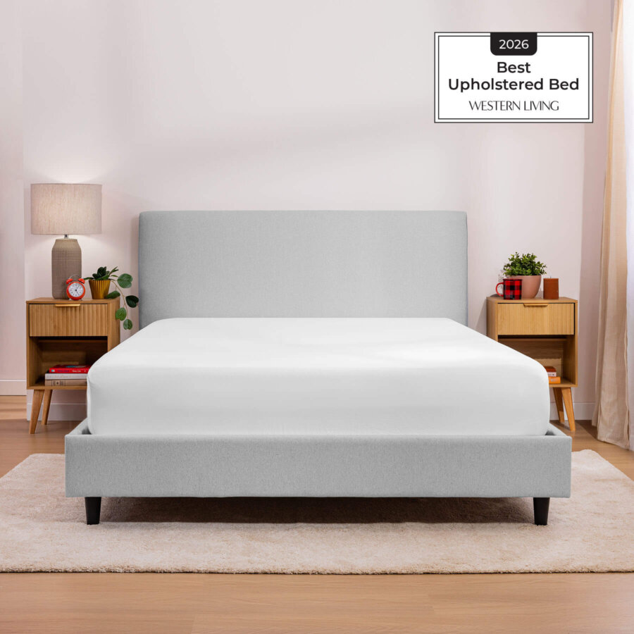 Upholstered Bed Frame with Headboard | Douglas